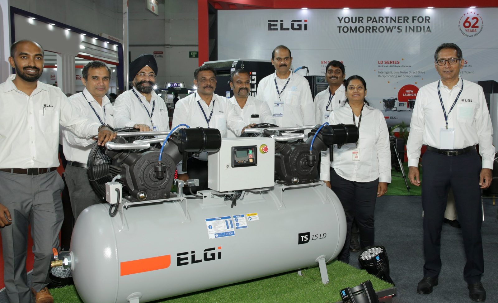 ELGi introduces duplex compressor with controller at INTEC 2022 ...