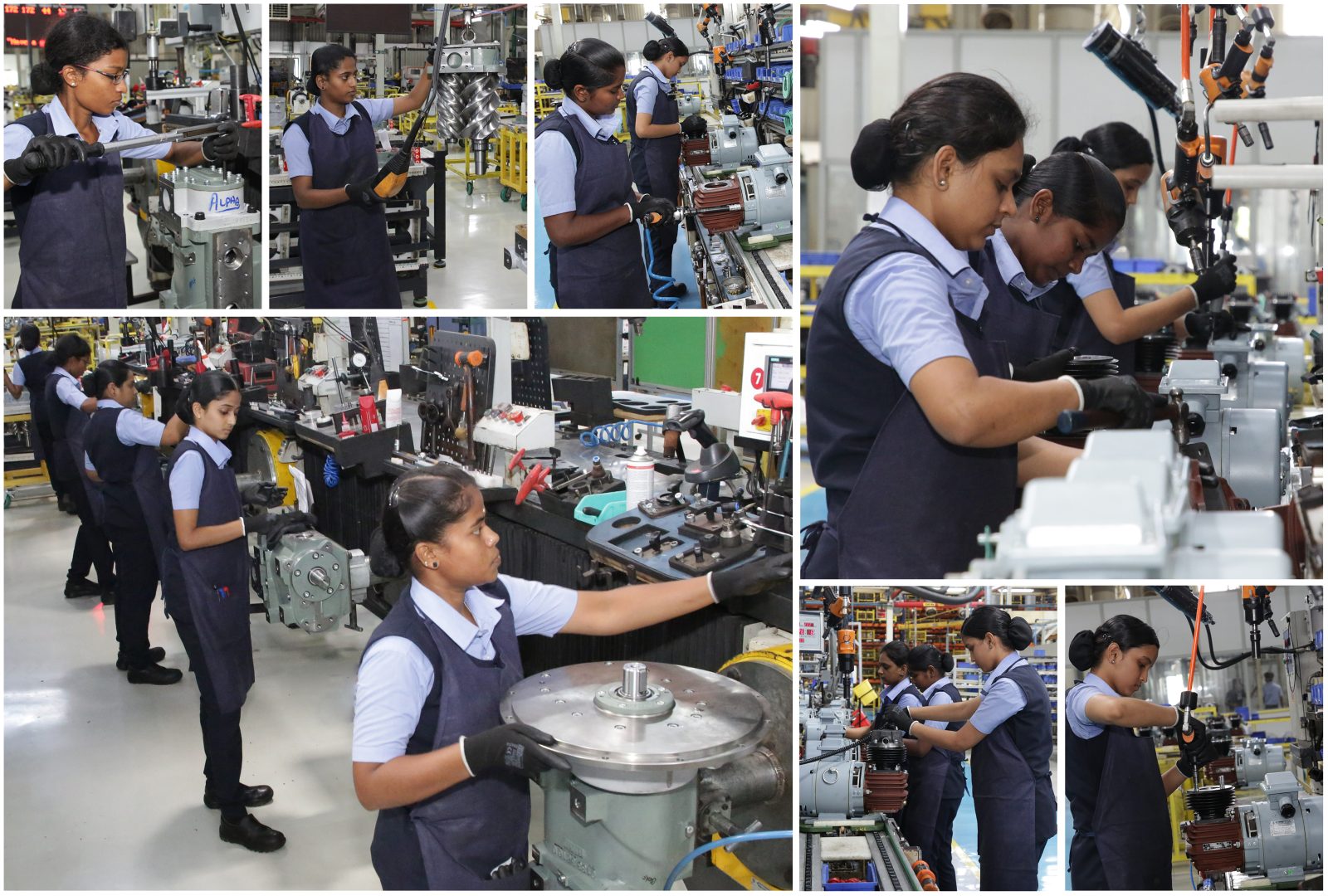 ELGi introduces all-women production lines at the ELGi Air Centre ...