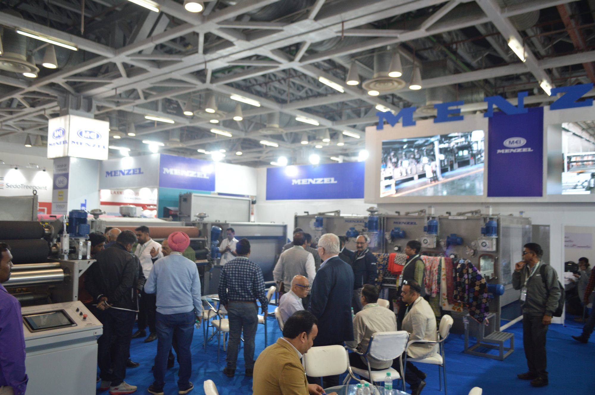 Menzel Engineering unveils six products at ITME 2022 - Indian Textile ...