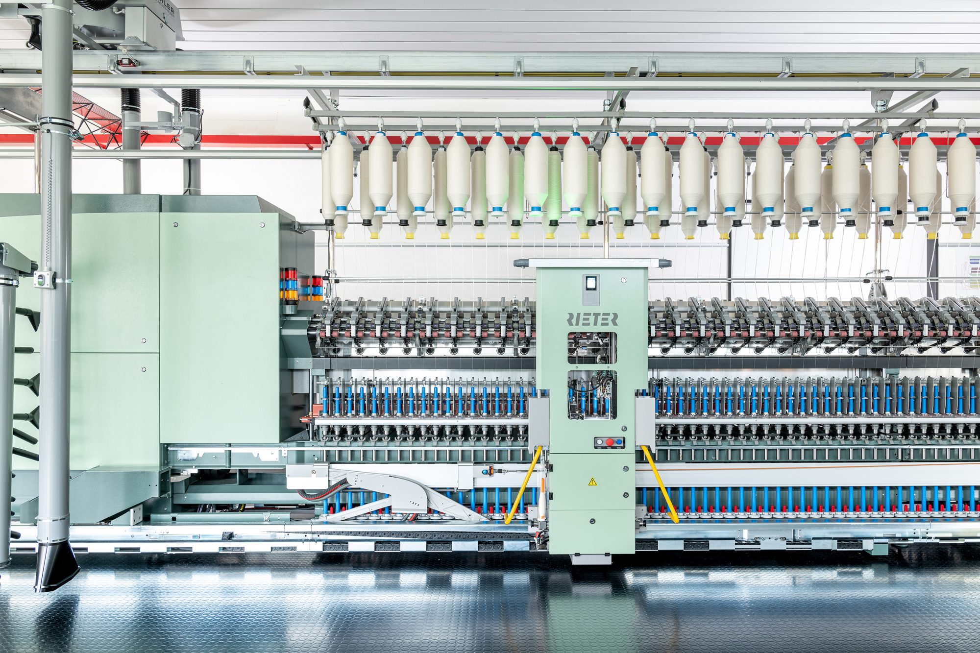 Rieter system integration with intelligent technology for real-time ... Rieter system integration with intelligent technology for real-time ...