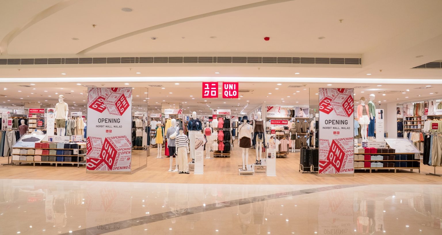 UNIQLO opens fourth Mumbai store at Inorbit Mall Malad - Indian Textile ...